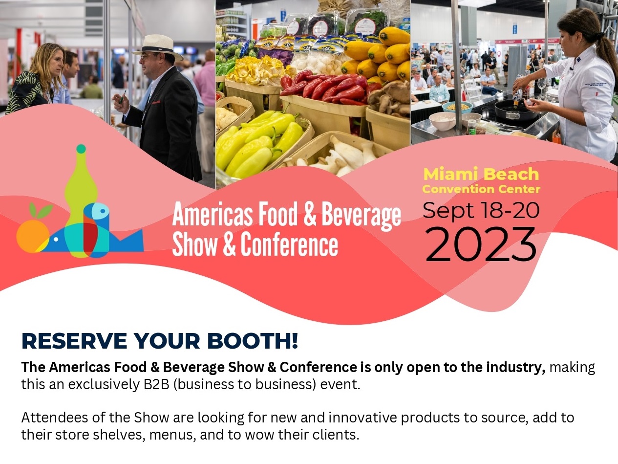 Misión Comercial: Americas Food & Beverage Show Miami 2023 – Bananotecnia